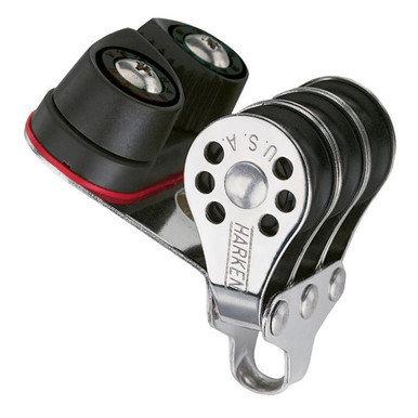 Harken 22mm Triple Micro Block w/Cam Cleat - Tactical Surplus USA
