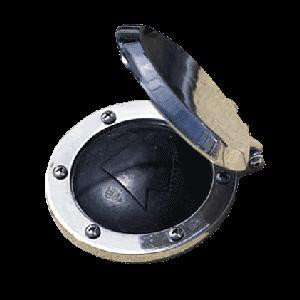 Maxwell Foot Switch & Cover - Stainless Steel - Tactical Surplus USA