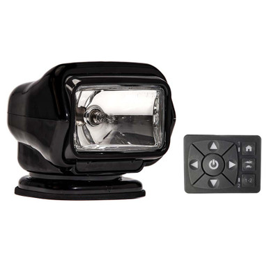 Golight Stryker ST Series Permanent Mount Black 12V Halogen w/Hard ...