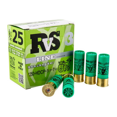 Mirage Rvs Magic 12ga. 1 1/8oz Hdcp 7.5, 1250fps, 22mm Brass - Tactical ...