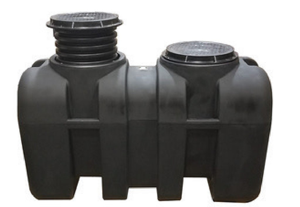 100 GPM Hydro Mechanical Rotational Molded Grease Interceptor - Drain ...