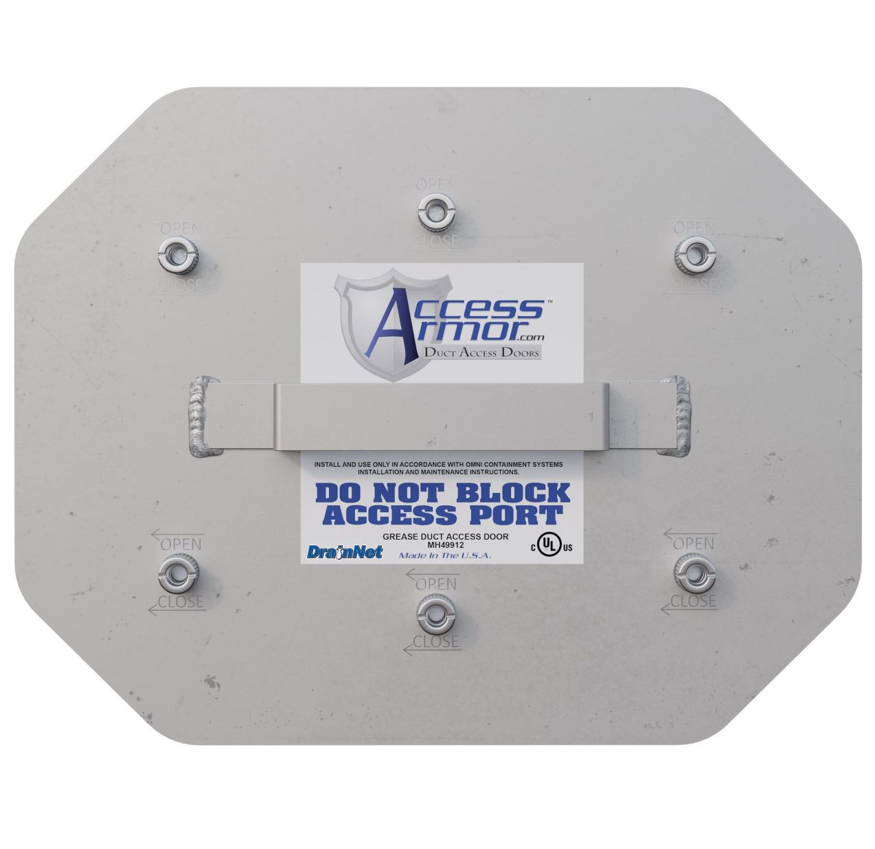 Access Armor 12" x 15" UL Duct Access Door - Drain-Net Technologies