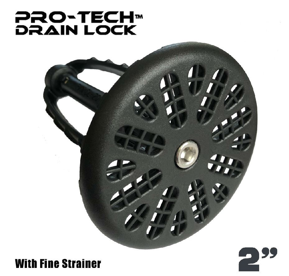 Pro-Tech™ Drain Lock with Fine Strainer - 2" - Drain-Net Technologies