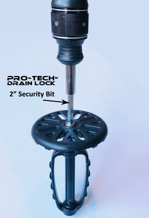 Pro-Tech™ Drain Lock with Fine Strainer for 3" Restaurant Drains