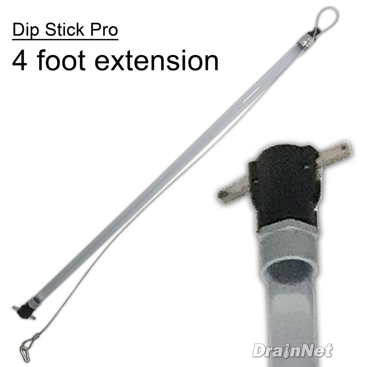DipStick Pro™ 4 foot Extension - Drain-Net Technologies