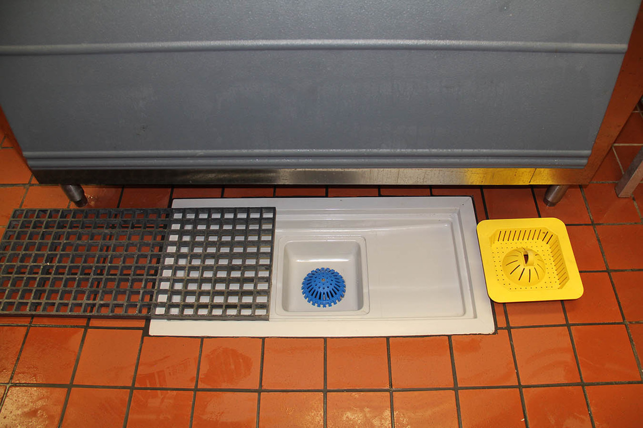 Trough Drain for commercial kitchens and food processing plants