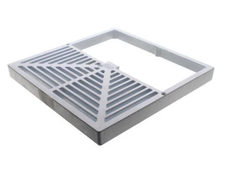 Zurn 12" x 12" Floor Sink Grate - JP2370-H PVC Half Grate - Drain-Net ...