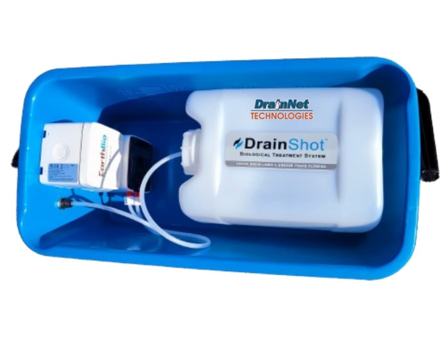 DrainShot™ BioDoser Automatic Dispensing System - Drain-Net Technologies