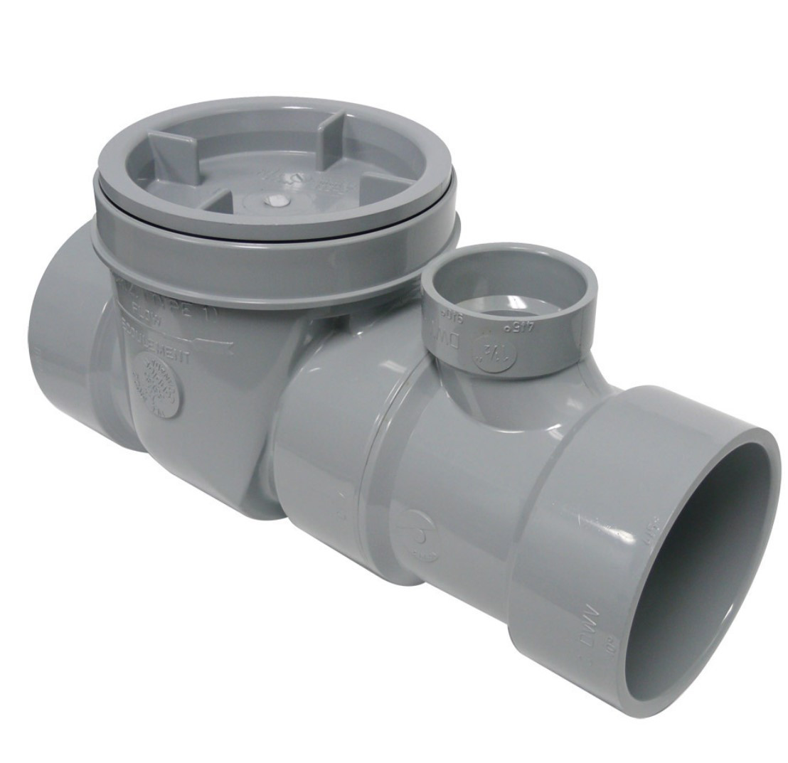 4" Flow Control Device, with Cleanout and 1-1/2" Air Intake for Endura ...