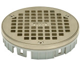 Zurn Round - 5" Diameter - Nickel Bronze Floor Drain Grate for LC ...