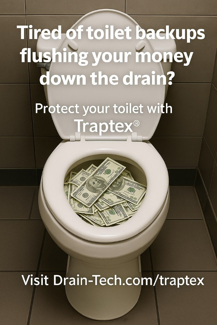 Traptex ® Plumbing Protection System - Toilet Guard