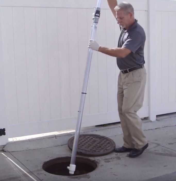 Grease Trap & Tank Core Sampler for liquid grease and oil
