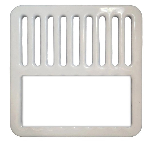 Josam 9x9 inch Replacement Grate grate Porcelain - 49320A HALF Grate ...