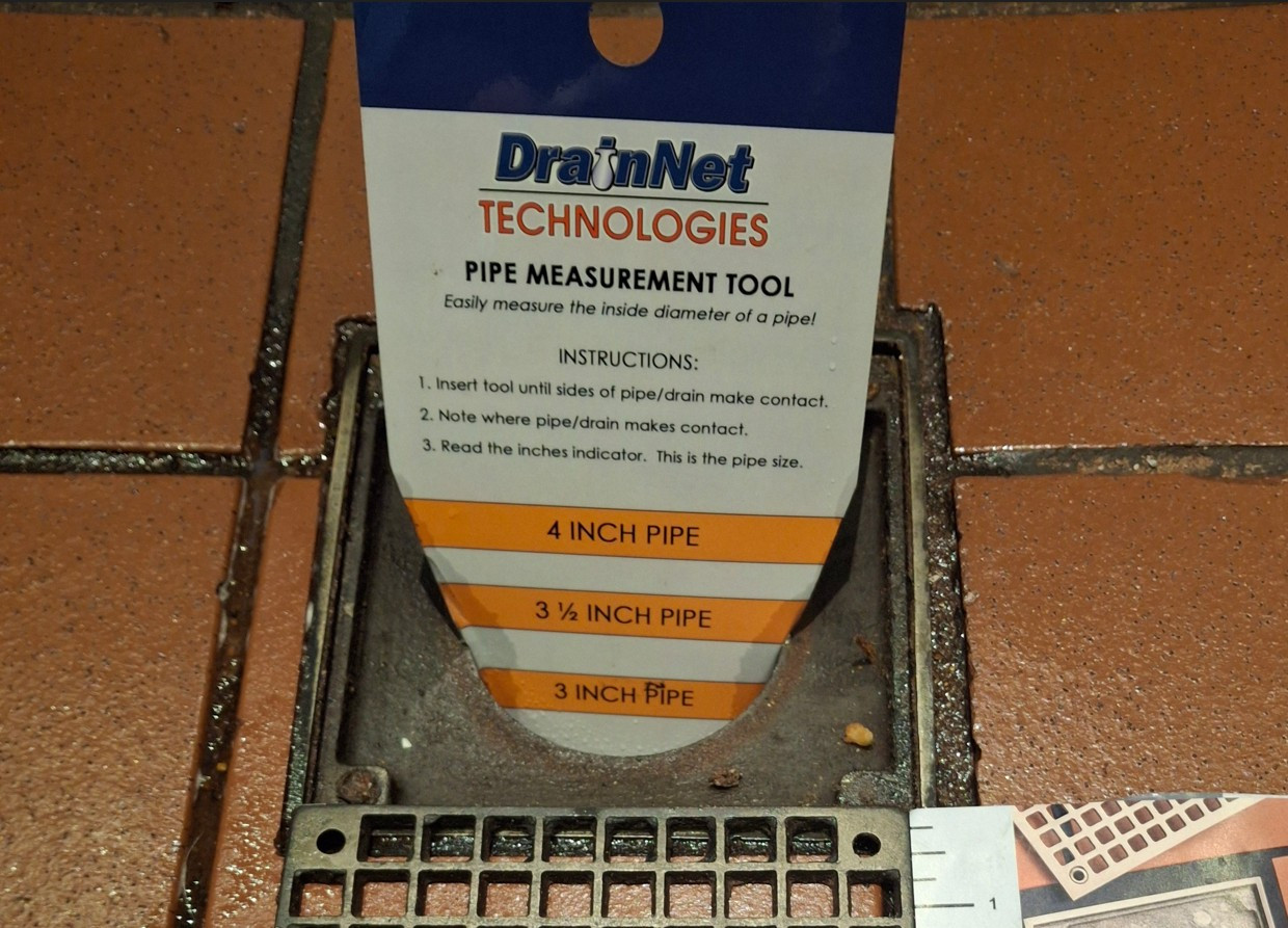 Drain Pipe Measuring Tool - Drain-Net Technologies