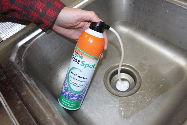 Invade Hot Spot Foaming Drain Cleaner 16 oz can