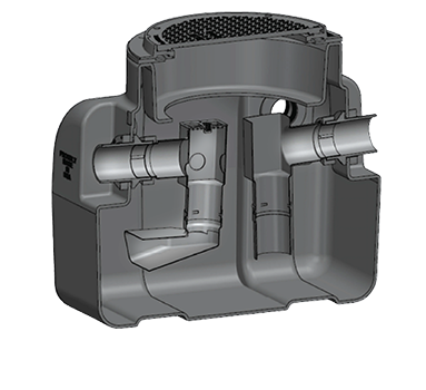 BIG-750-O Big Max HDPE Oil Interceptor - 140 Gallons - Drain-Net ...