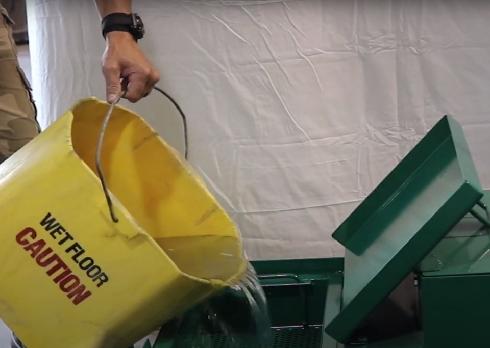 Mop Water Dump Station for commercial facilities - prevent drain backups