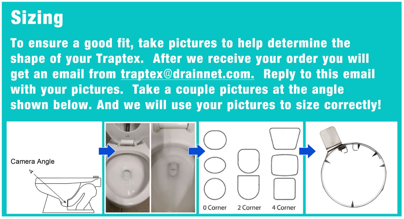 Traptex ® Plumbing Protection System - Toilet Guard