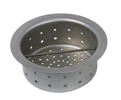 Stainless Steel Floor Drain Strainer, 6" round x 2" tall - Drain-Net ...