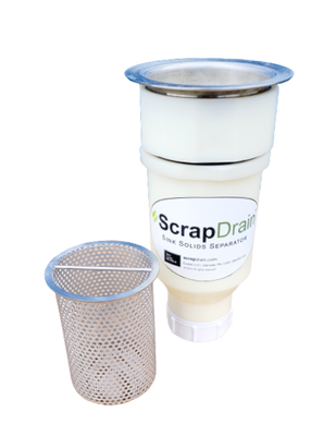 ScrapDrain™ – Capture Solids in Commercial and residential Sinks ...