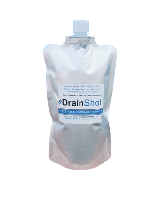 DrainShot™ - FOG 32 oz Concentrate Bio treatment formula for Drains ...