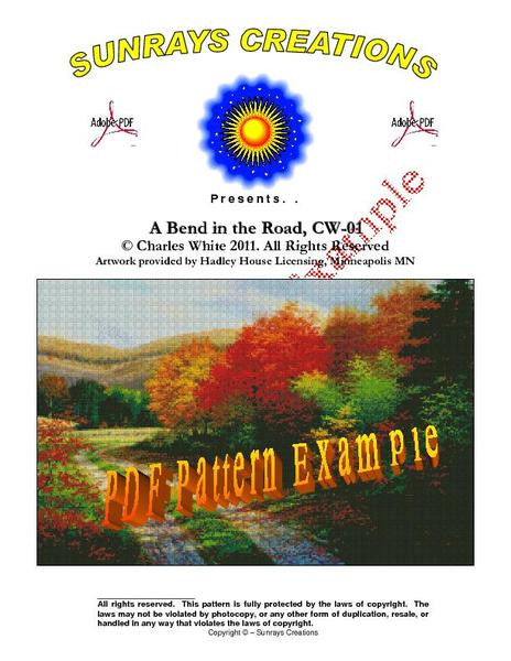 Architecture Cross Stitch Patterns | The Old Bridge