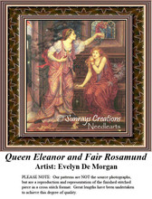Nobility Cross Stitch Pattern | Queen Eleanor & Fair Rosamund