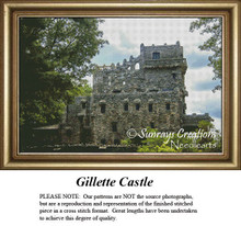 New England Cross Stitch Pattern | Gillette Castle
