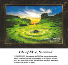 Scotland Cross Stitch Pattern | Isle of Sky, Scotland