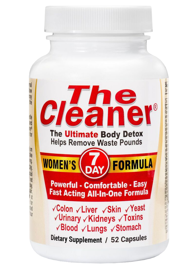 The Cleaner - Women's 7 Day Formula, The Ultimate Body Detox