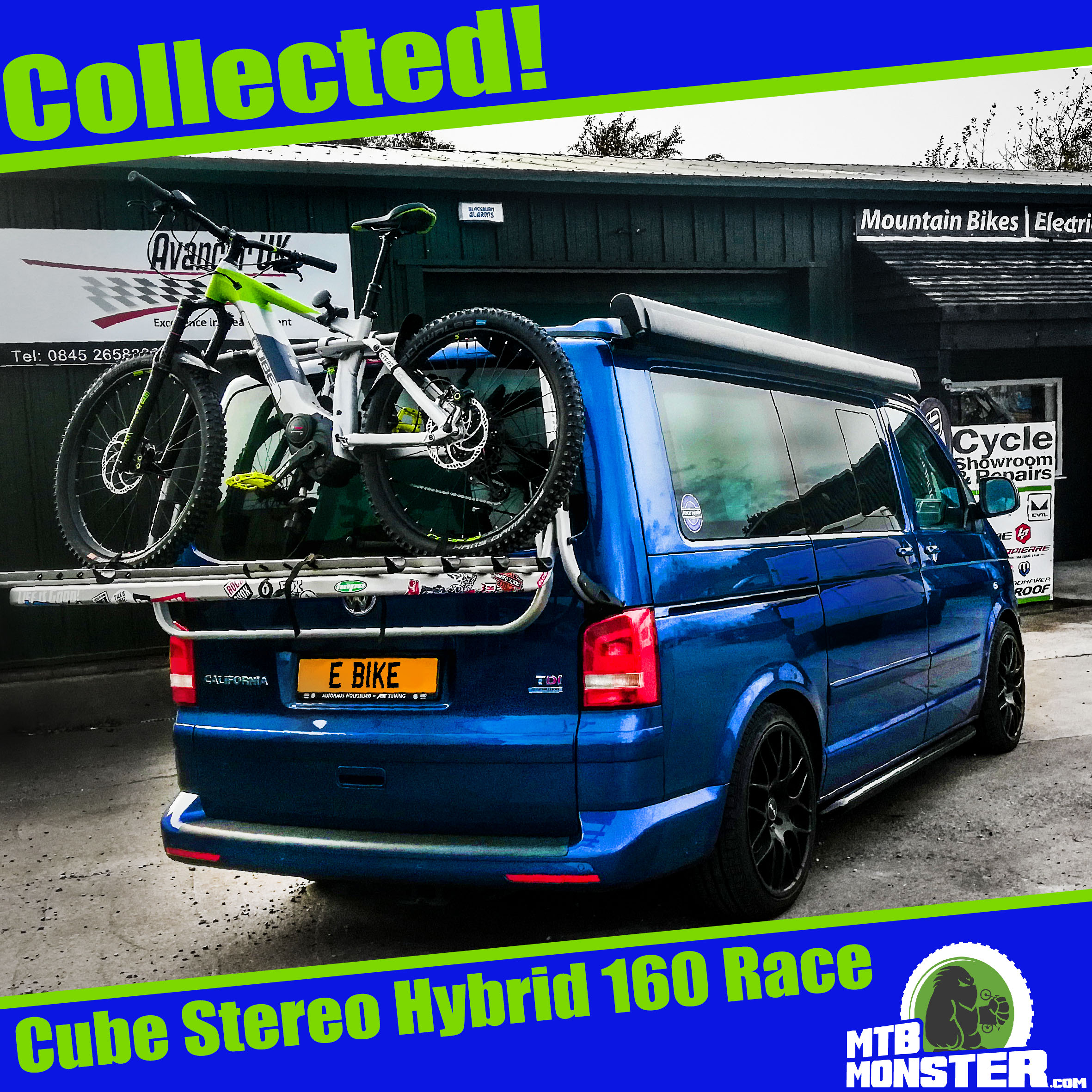 Cube Stereo 160 Hybrid Race - Just Collected