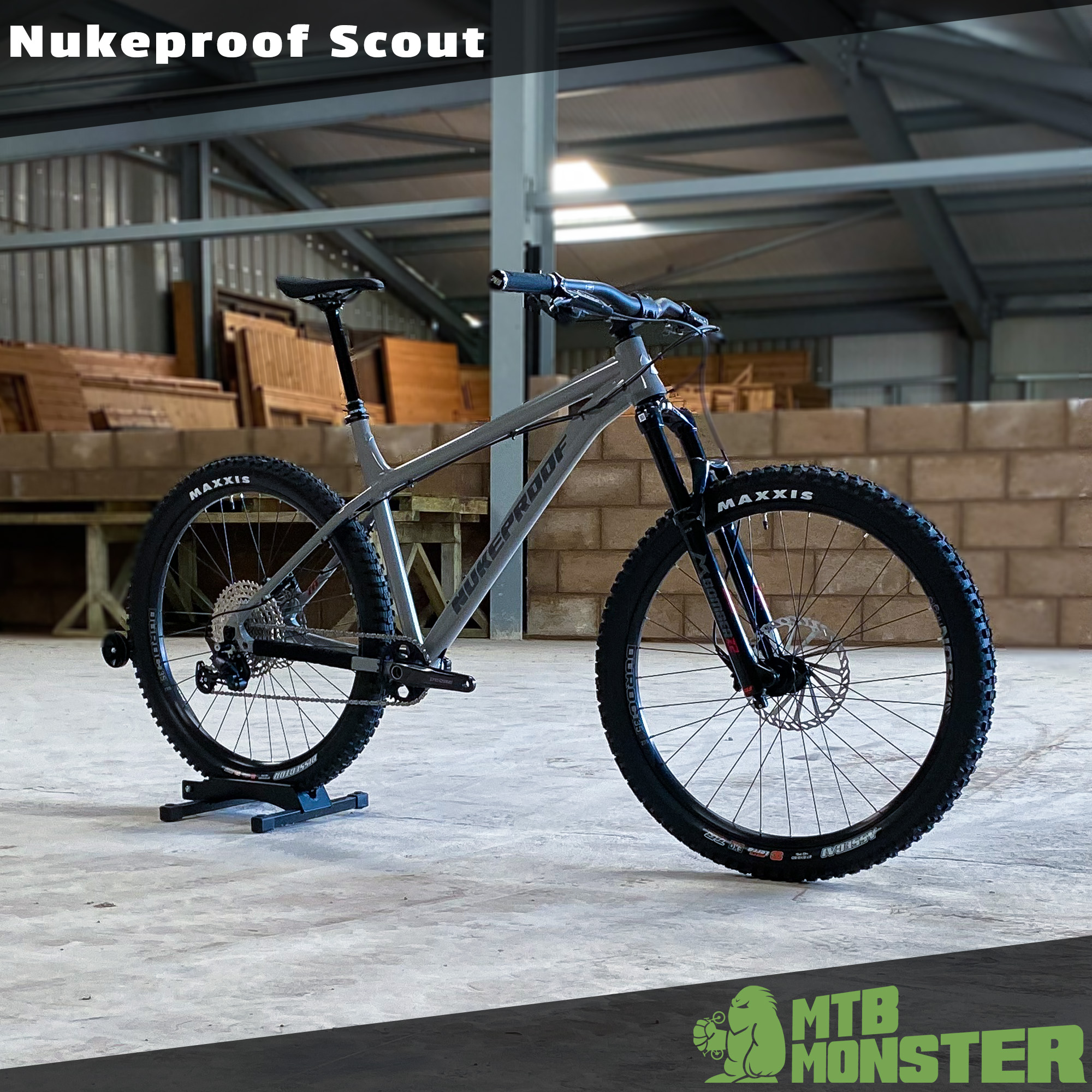 Nukeproof Scout Comp... down-hill capable hardtail!