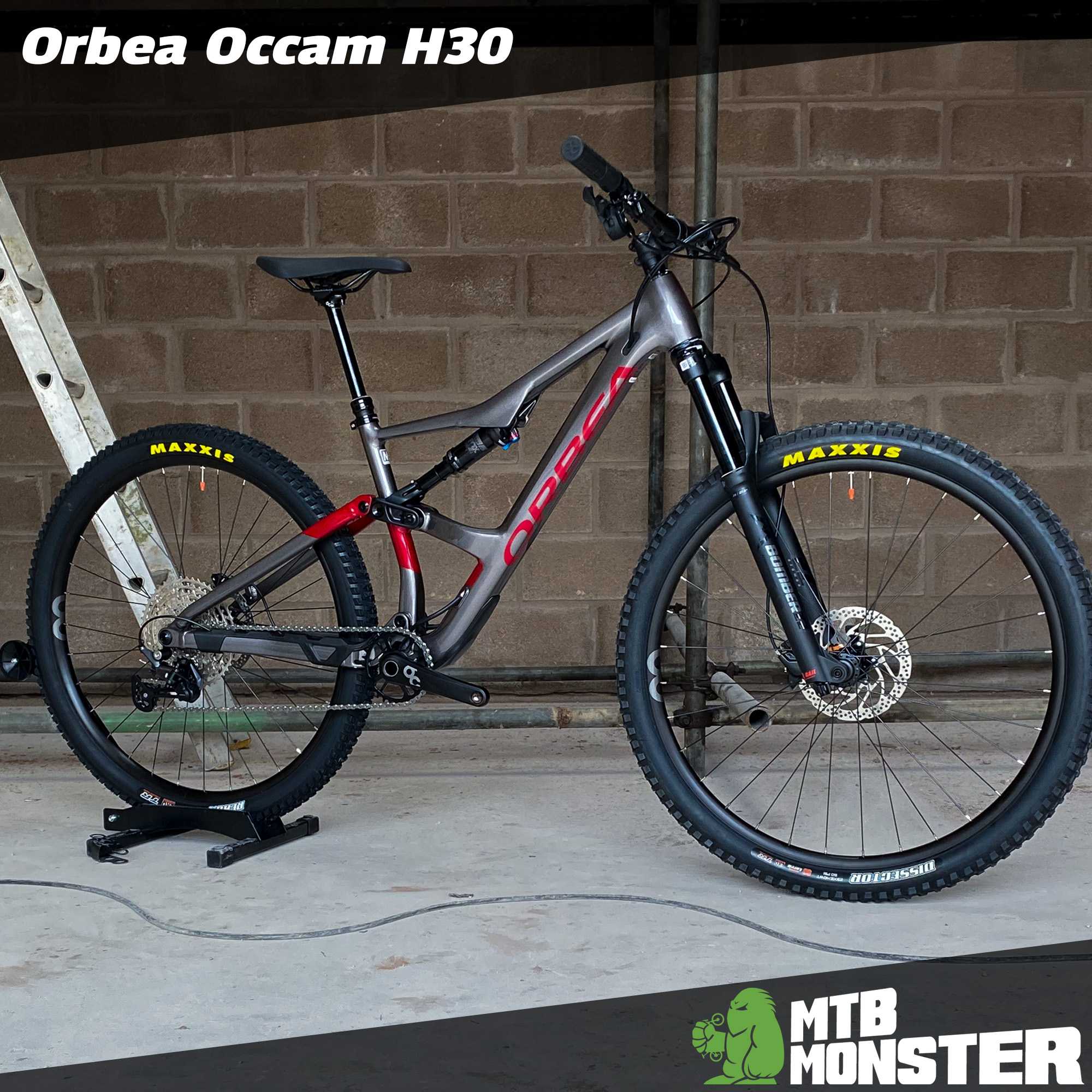 Orbea Occam H30 Anthracite/Red!