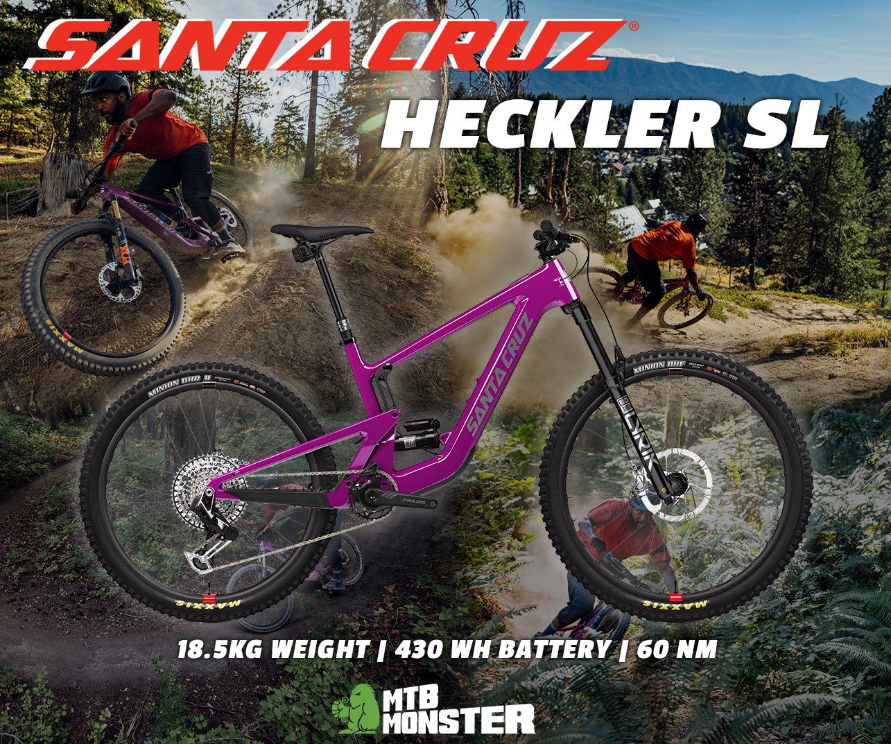 All-new Santa Cruz Heckler SL - lightweight eMTB