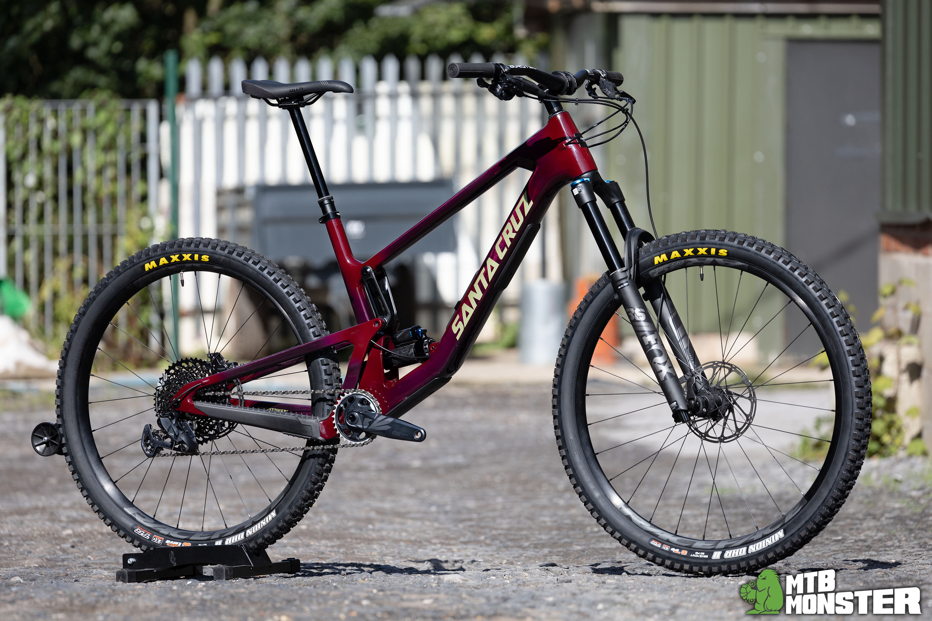 Check out that stunning Translucent Purple colour way!... Santa Cruz ...