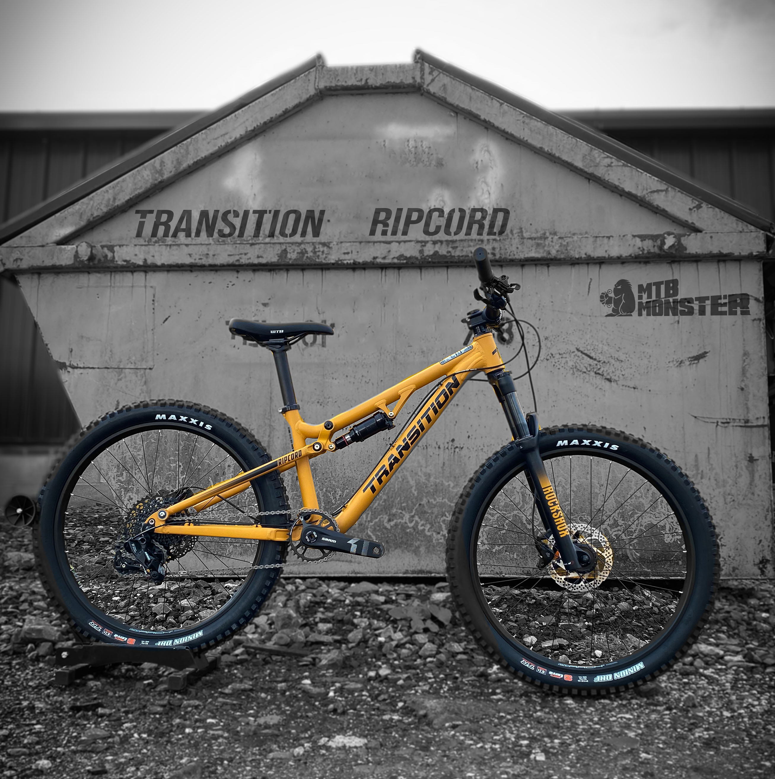 One stunning Transition Ripcord... finished in Loam Gold!