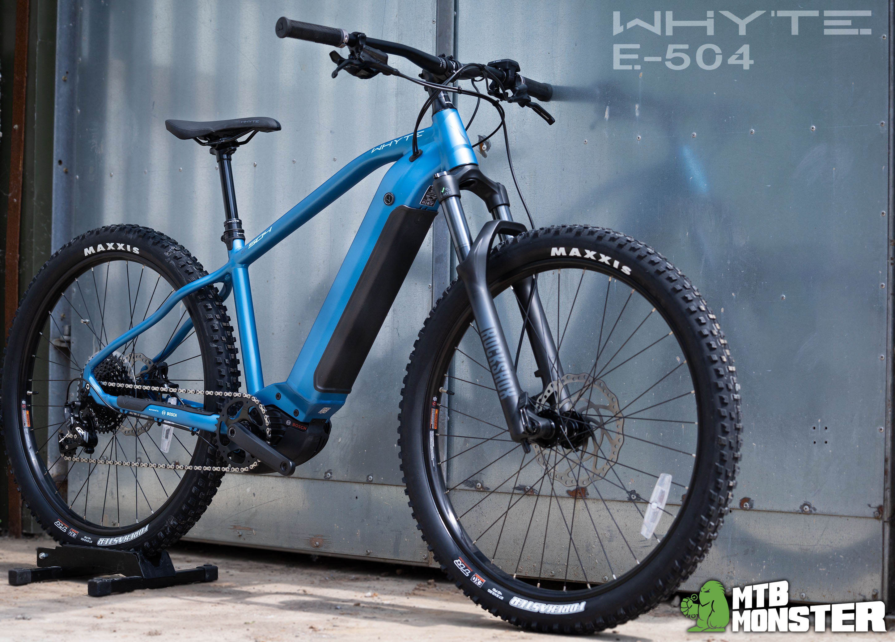Whyte E-504 the perfect off-road partner!
