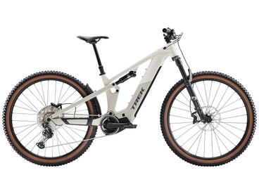 Trek Powerfly FS+ 6 Gen 4 2025 - Era White/Buff Beige | 0% Finance up ...