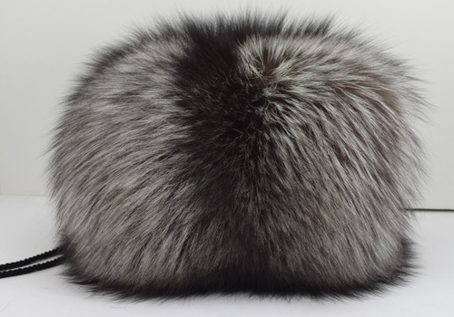 Real Silver Fox Fur Hand muff New Manufactured in US Handmuff / down ...