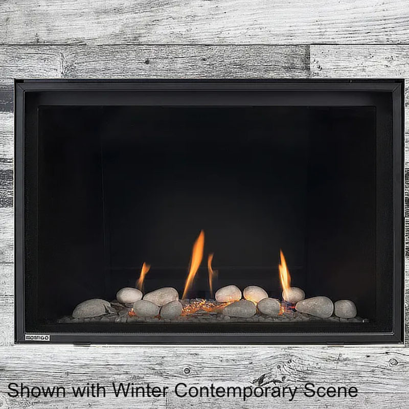 DelRay Square 38 Fireplace - Montigo