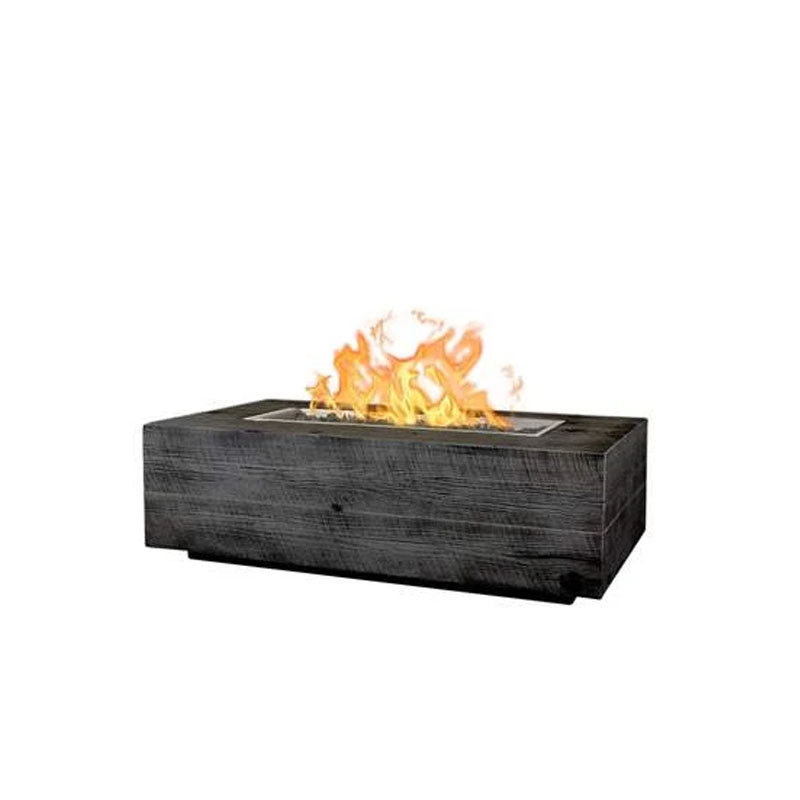 Coronado Wood Grain Fire Pit | The Outdoor Plus - AMS Fireplace