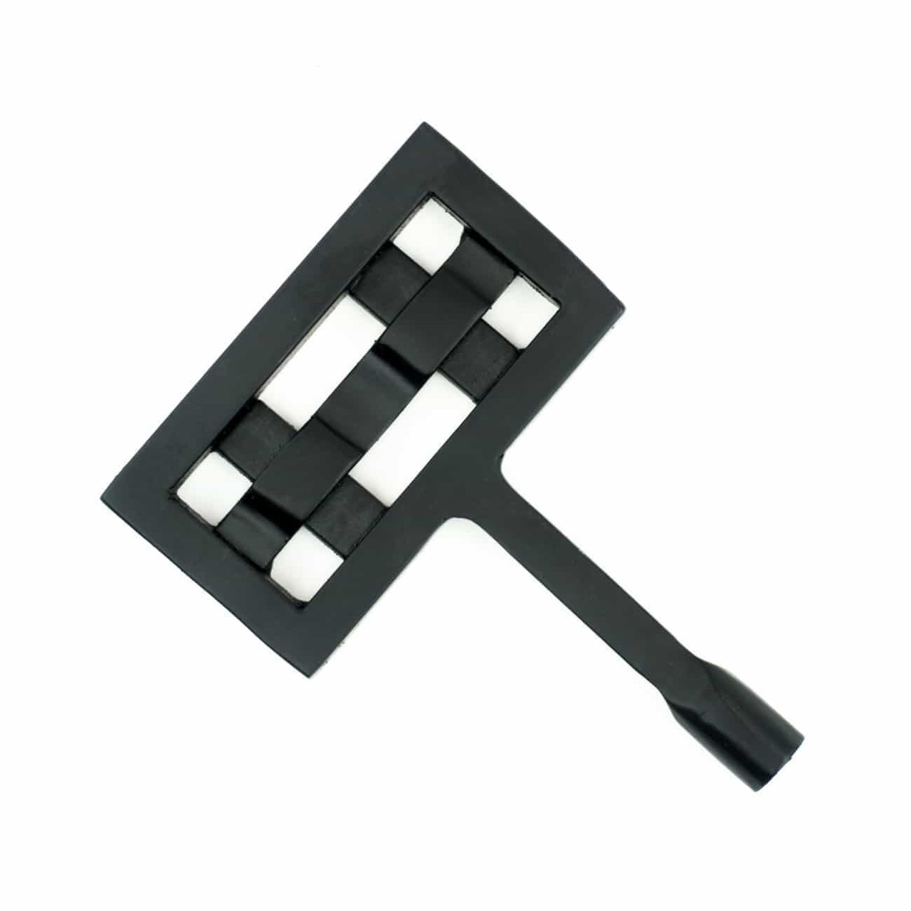 Square Knit Fireplace Key - Black - AMS Fireplace