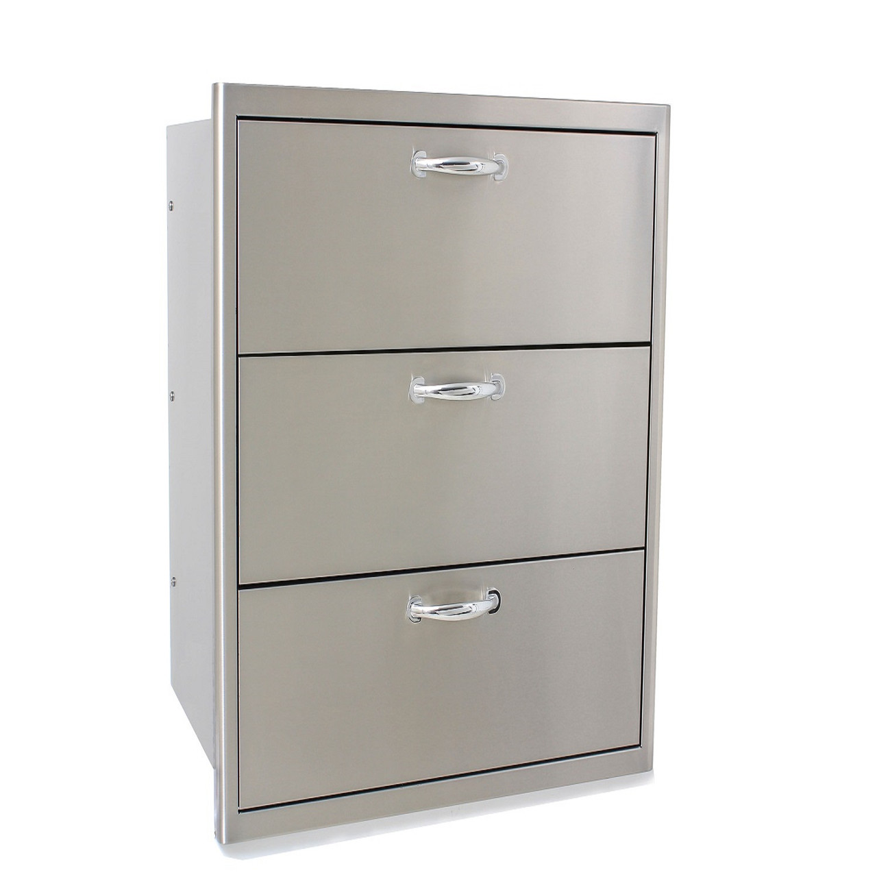 Blaze 30" Triple Access Drawer - AMS Fireplace