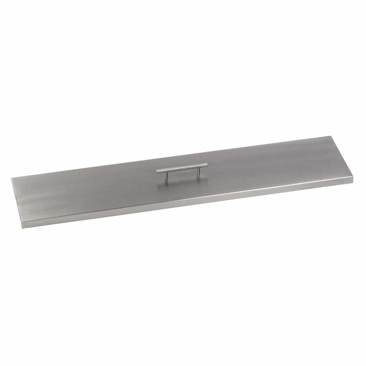 Linear Fire Pit Pan Cover - Stainless Steel - AMS Fireplace
