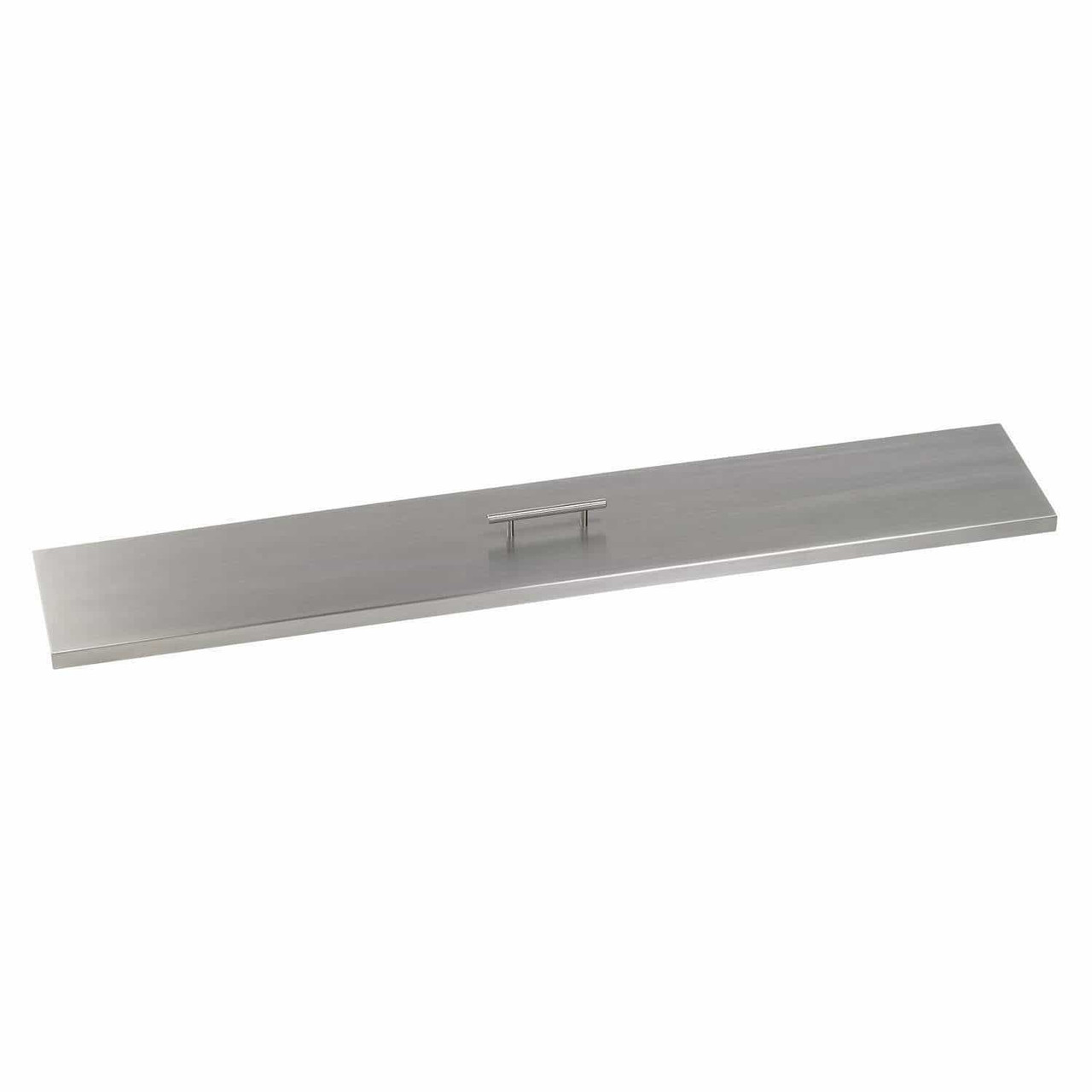Linear Fire Pit Pan Cover - Stainless Steel - AMS Fireplace