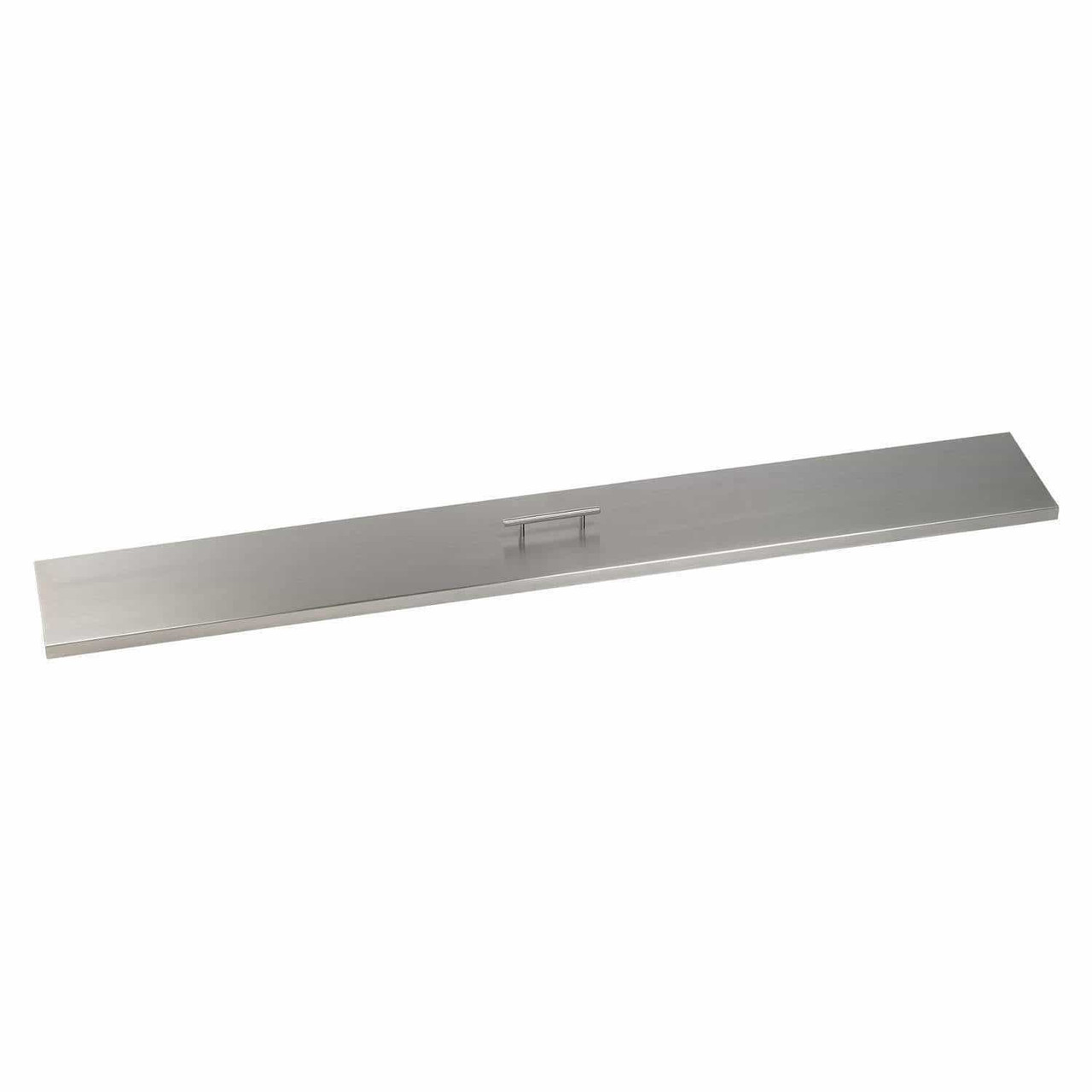 Linear Fire Pit Pan Cover - Stainless Steel - AMS Fireplace