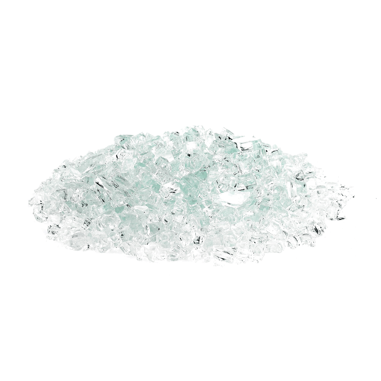 Clear - 1/4" Classic Fire Glass - 10lbs | American Fire Glass - AMS ...
