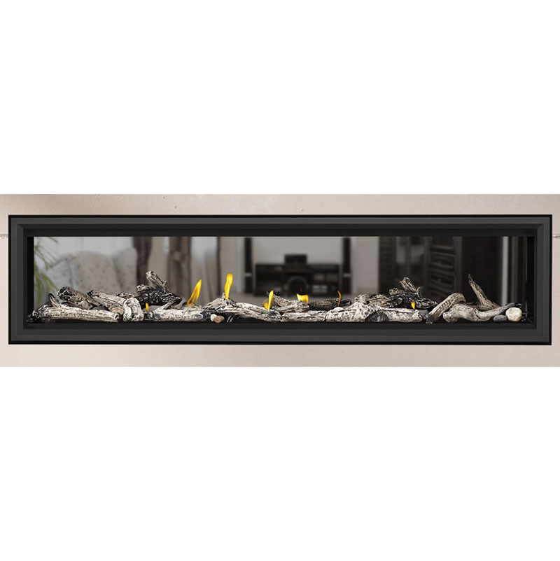 Vector 74" See Through Linear Fireplace - Napoleon