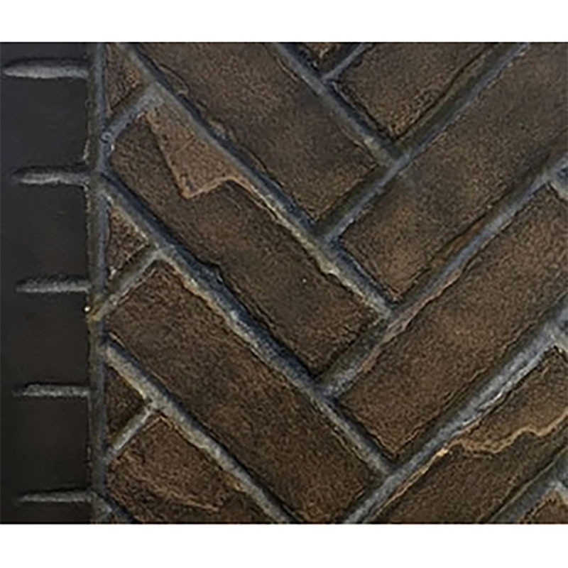 Fortress Herringbone Brick Panels | Majestic