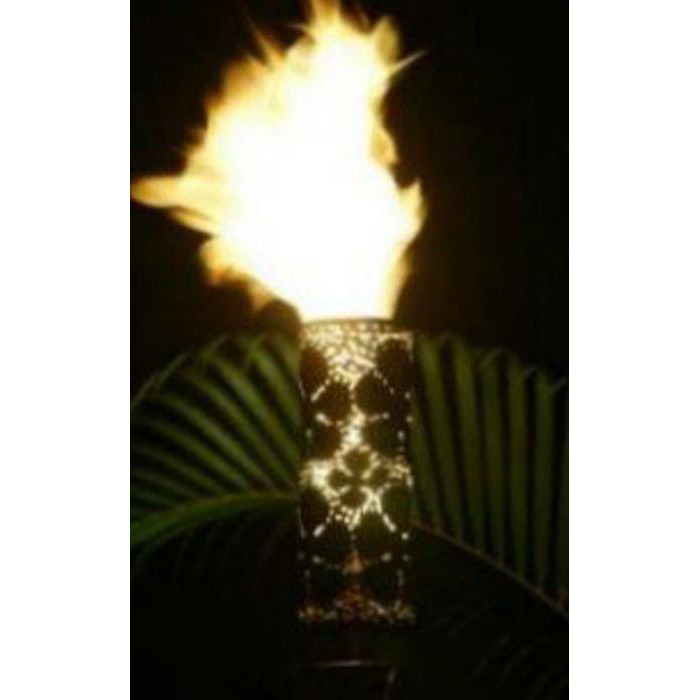Plumeria Gas Tiki Torch | Fire By Design